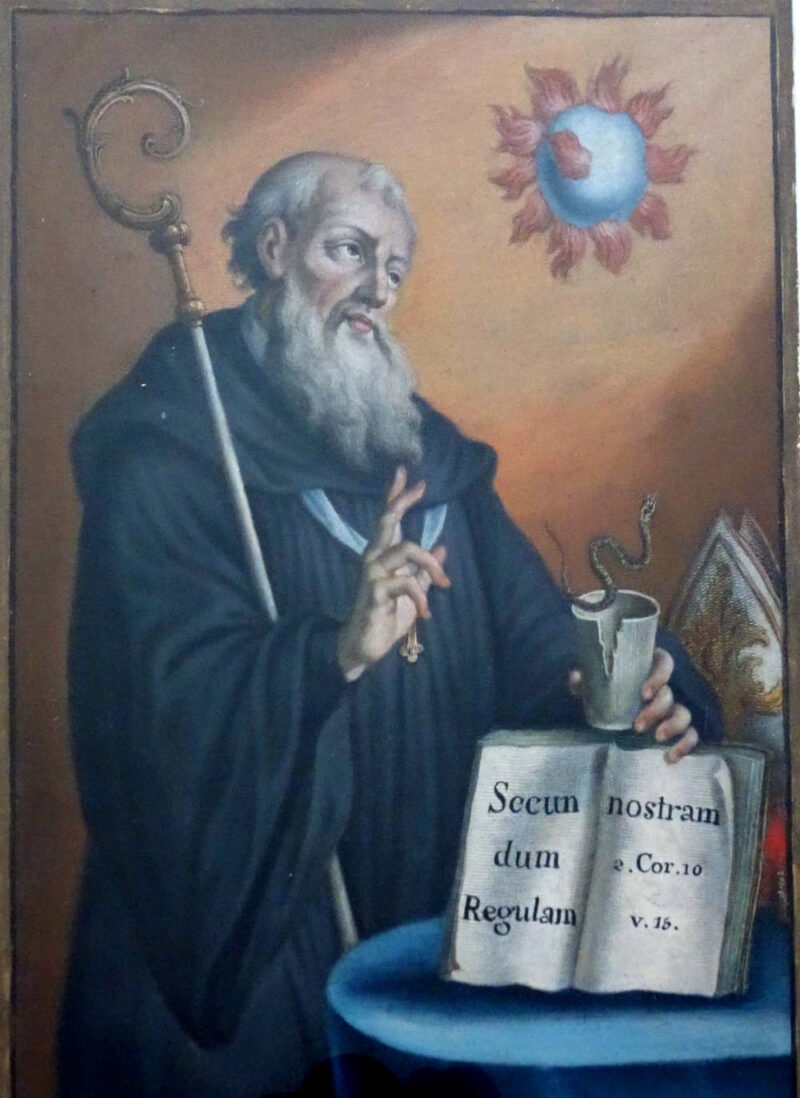 Gespräch mit dem hl. Benedikt... - Benediktinerinnenabtei Stift Nonnberg